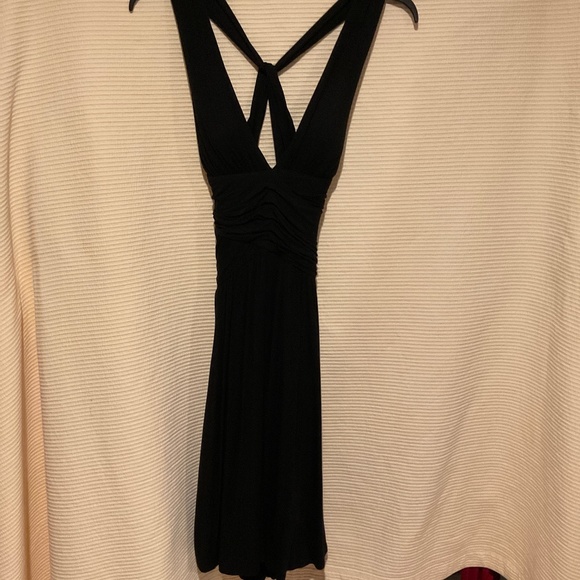 Nikibiki | Dresses | Black Halter Dress With Low Back | Poshmark